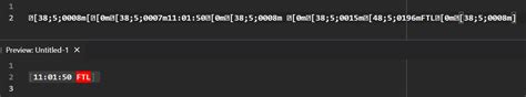Support U B As Ansi Color Escape Issue Iliazeus Vscode Ansi Github