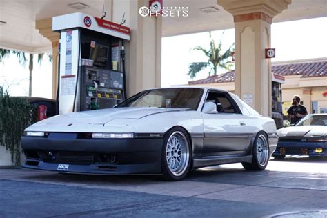 1989 Toyota Supra With 18x9 5 22 Work Vs Xx And 275 35r18 Bridgestone