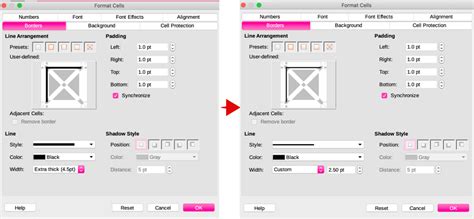 Format Cell Borders English Ask Libreoffice