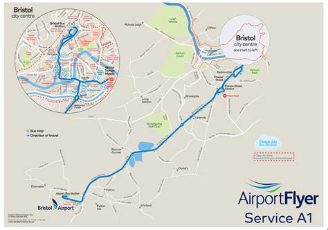 Bristol Airport Ground Transportation Map 2025 2023 All Maps