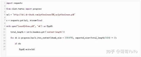 Python下载文件的11种方式 知乎