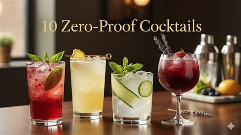 10 Zero Proof Cocktails That Prove You Dont Need Alcohol To Have A Good