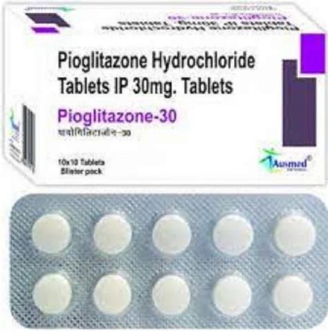 Pioglitazone 30 Mg At Rs 100box Andheriw Mumbai Id 2851571073662