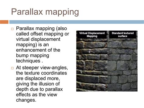 Texture Mapping Overview Pptx