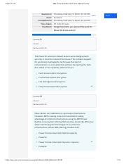 IBM Power10 Scale Out L2 Quiz Review Analysis Course Hero