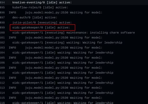 [bug] ops test model wait for idle does not respect argument · issue 837 · juju python libjuju