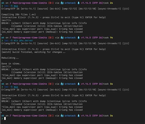 Full Project Recompilation Between Mix Rver And Iex S Mix Questions Help Elixir
