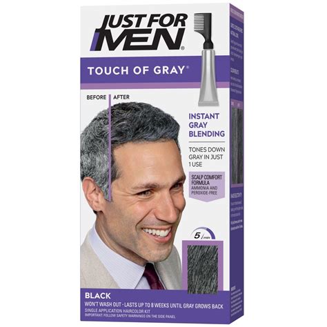 Dyed Grey Hair Men