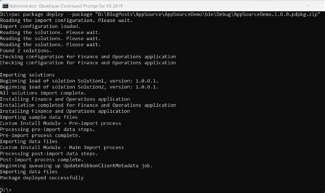 [step by step] create an appsource package using package deployer tool