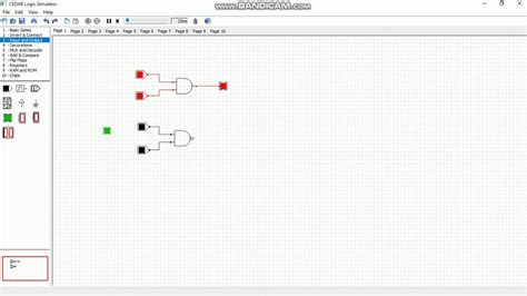 Cara Simulasi Menggunakan Aplikasi Cedar Logic Simulator Youtube