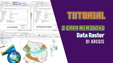 2 Cara Memotong Data Raster Pada Arcgis Clip Vs Extrack By Mask Youtube