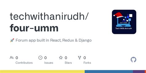 Github Techwithanirudhfour Umm Rocket Forum App Built In React