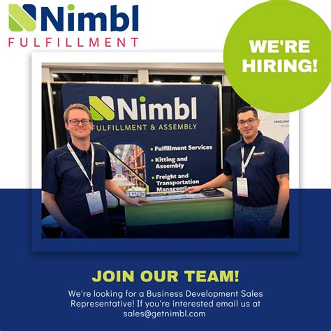 Nimbl Fulfillment On Linkedin Nimbl Is Growing Were Looking For An