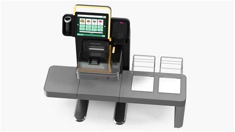 Self Checkout Retail System 3d Model 69 3ds Blend C4d Fbx Max Ma Lxo Obj Free3d