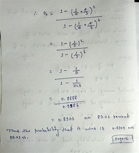 Solved 11 5 Marks Two Players Player A And Player B Are Playing