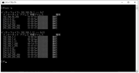 Arpコマンドの使い方、初心者に必要なことだけを説明する ノンネットワークエンジニアのネットワークハンドブック