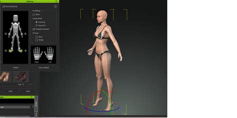 Cc3 Fbx Custom Pose As Base Pose Unreal Engine