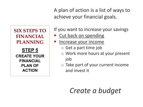 Personal Financial Planning Pptpptx