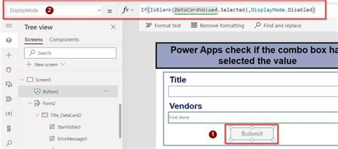 Check If Power Apps Combobox Has A Selected Value