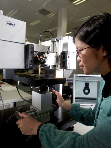 Drop Shape Analysis Equipment Stock Image C0024036 Science Photo