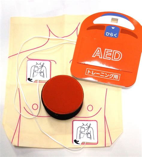 「アクトキッズ Aedcpr トレーニングキット」は、aedの操作と胸骨圧迫のやり方を同時に学べ、体験できるセット商品です。（対象年齢6才以上）