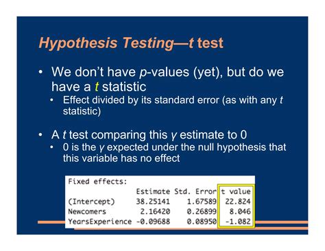 Mixed Effects Models Fixed Effects Pdf Resume Writing And Advice Job Search