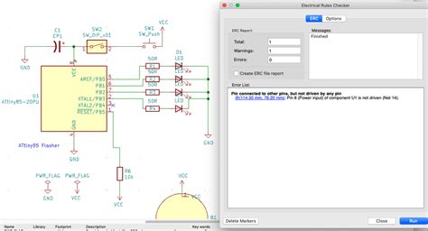 Pin Connected Not Driven Acceptable To Add Another Power Flag Kicad