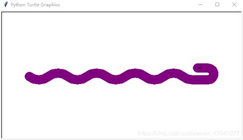Python初学系列——蟒蛇绘制及turtle库的使用1使用turtle库绘制一个蟒蛇形状的图形。 Csdn博客