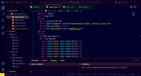 Payal Mhatre On Linkedin Webdevelopment Internship Tictactoe