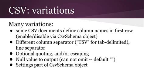 Jackson Beyond Json Xml Csv Pptx Web Development Internet