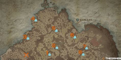 Where To Find Every Scosglen Waypoint In Diablo Iv