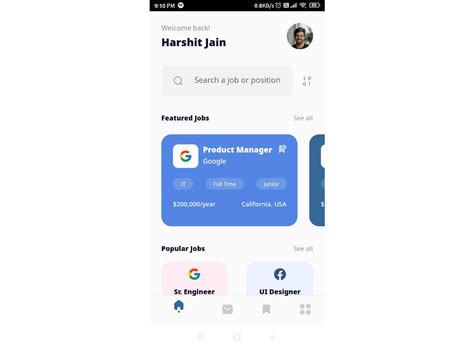 Job Portal App Using Flutter And Firebase