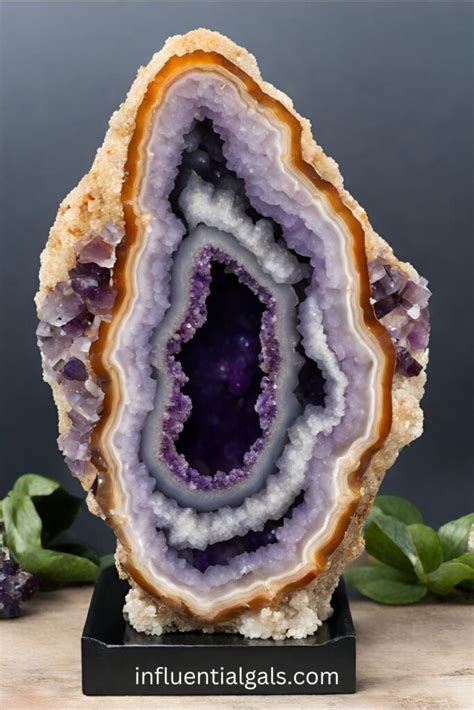 Agate And Amethyst Geodes Uses Meaning And Properties