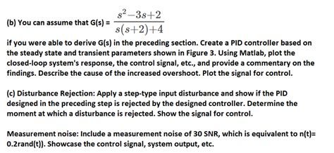 Solved When The Closed Loop System Shown In Figure 2 Is Chegg