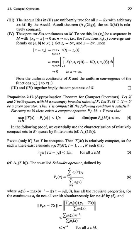 real analysis approximation theorem for compact operators a question mathematics stack