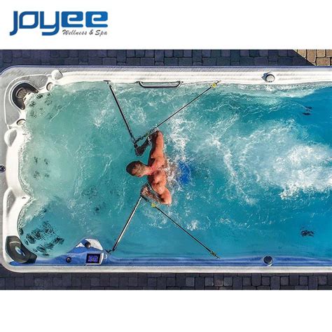 Joyee Outdoor Large Container Above Ground Massage Combo Swim Spa Pool