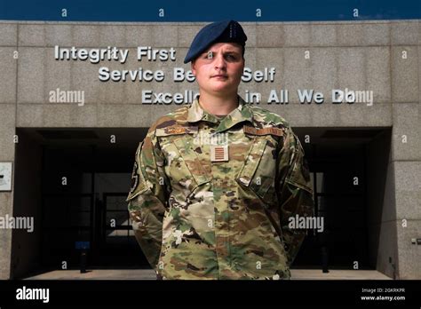 U S Air Force Academy Cadet First Class Allyson Carlin A Cadet