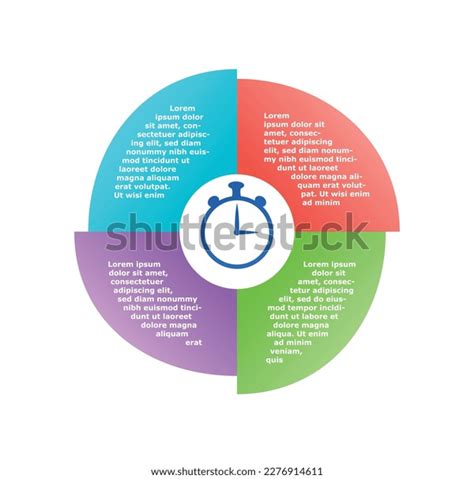 Info Diagram Concept Time Segmentation Analytics Stock Vector Royalty Free 2276914611