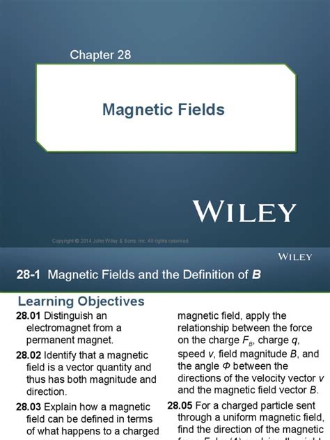 Pdf Physics 101 Magnetic Fields Dokumen Tips