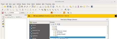 Bug Report 16916 Data Source Manager Browser Gives A Message For