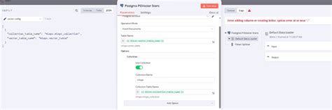 Unable To Write Data To A Pgvector Table With Schema When Collection Is