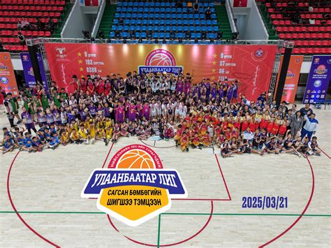 Сурагчдын “Улаанбаатар лиг” сагсан бөмбөгийн шигшээ тэмцээн өндөрлөлөө Нийслэлийн Биеийн тамир