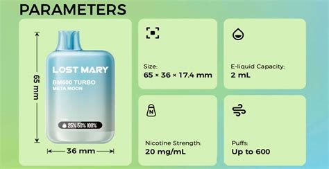 Lost Mary Bm600 Turbo Disposable Vape Kit Vape Uk
