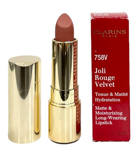 Clarins Joli Rouge Velvet Matte And Moisturizing Lipstick 35g01oz