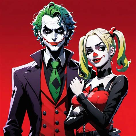 Il Joker E Harley Quinn Animati