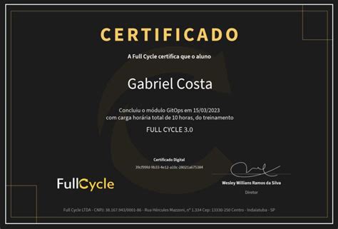 gabriel costa on linkedin gitops certificate gitops devops
