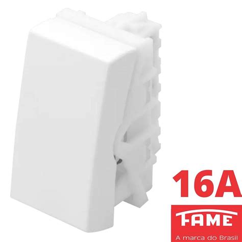 Módulo Interruptor Paralelo Three Way 16a Modulare Evidence Blanc Mais