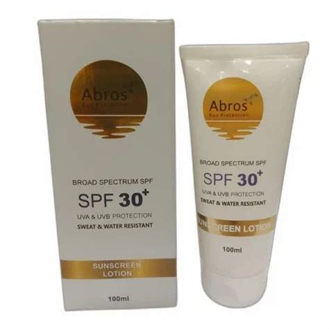 Spf 30 Plus Sunscreen Lotion Dry Skin Packaging Size 100 Ml At ₹ 295