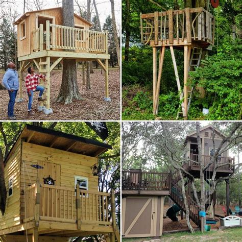 DIY Tree House Free Plans Blitsy