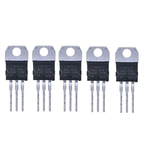 7805 Voltage Regulator 5v High Quality And Long Lasting Dip